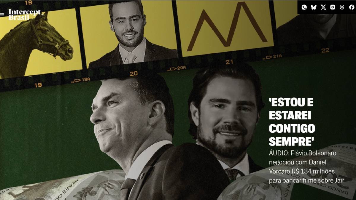 Áudio bomba revela cobrança de Flávio Bolsonaro a Vorcaro em negociação ...